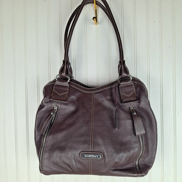 Ellen Tracy | Bags | Ellen Tracy Leather Shoulder Bag | Poshmark